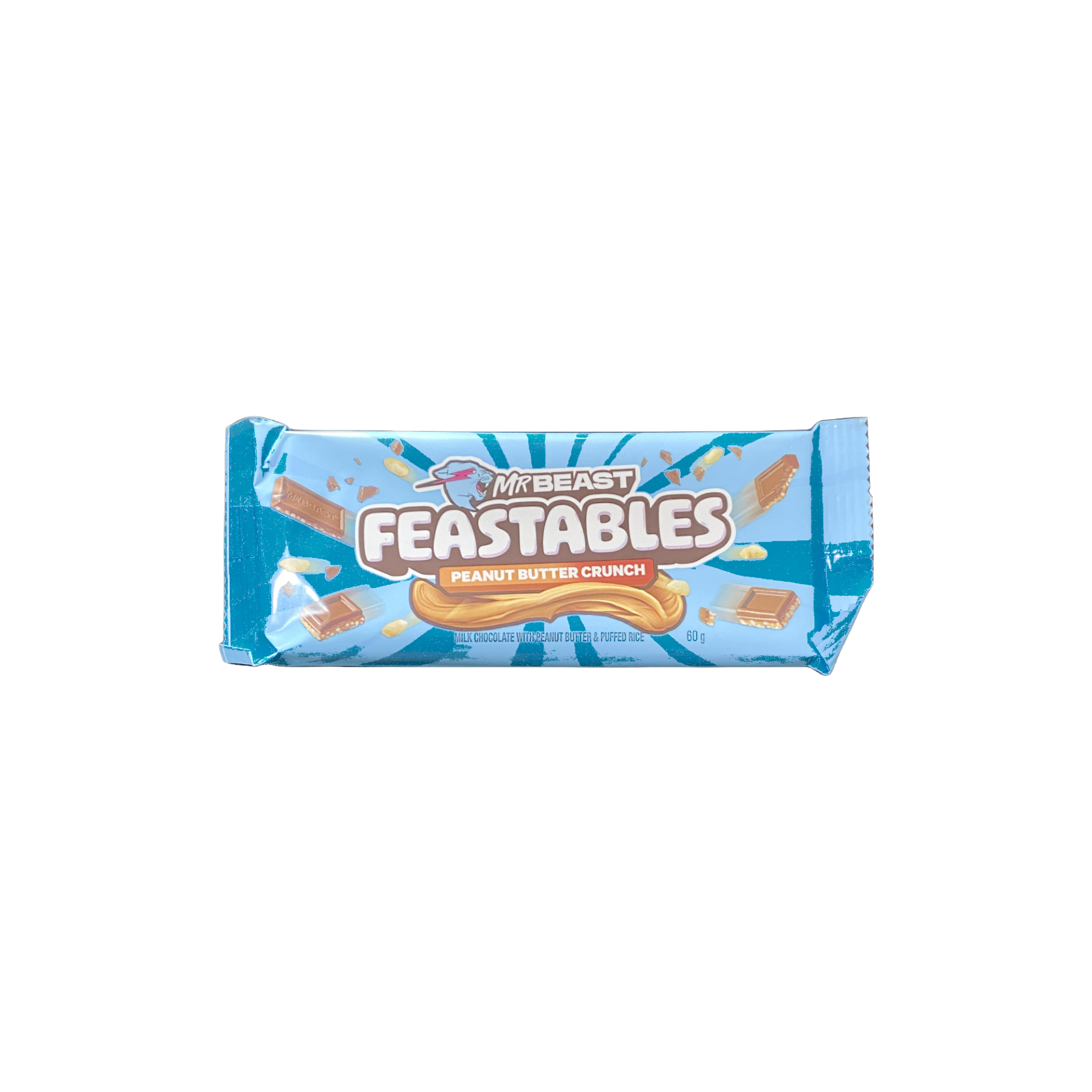 Feastables MrBeast Peanut Butter Crunch Bar | Port Campbell Lolly Shop